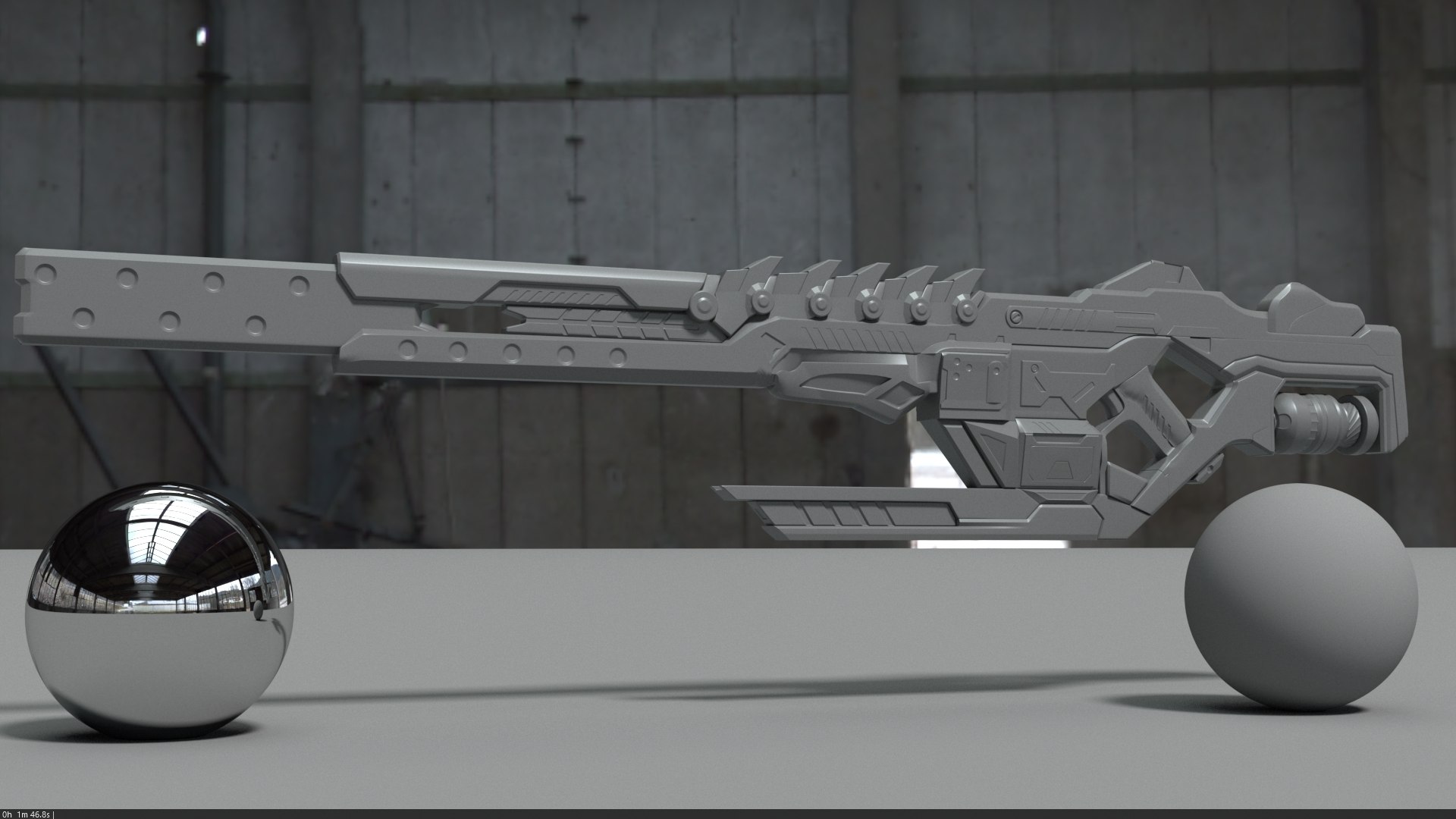 Super Rifle 3D Model - TurboSquid 1264240