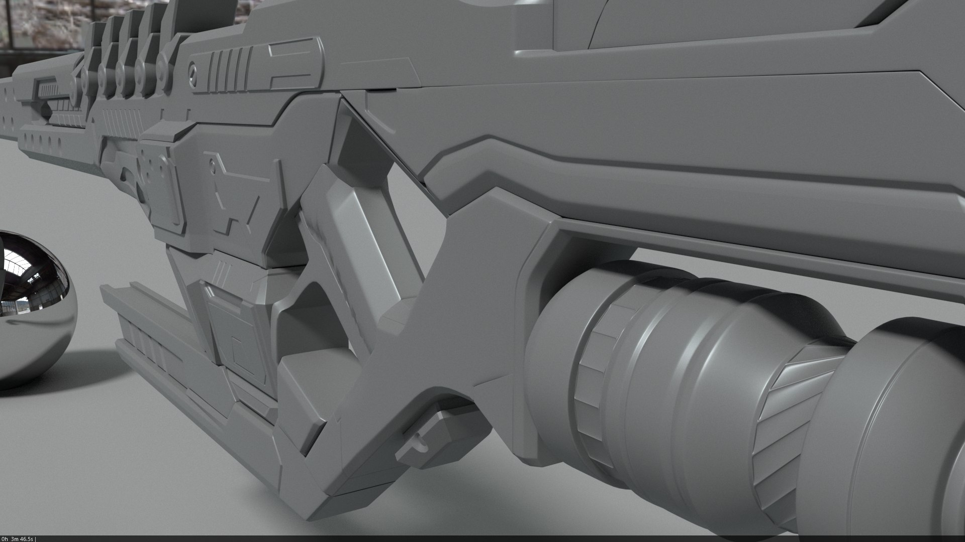 Super Rifle 3D Model - TurboSquid 1264240