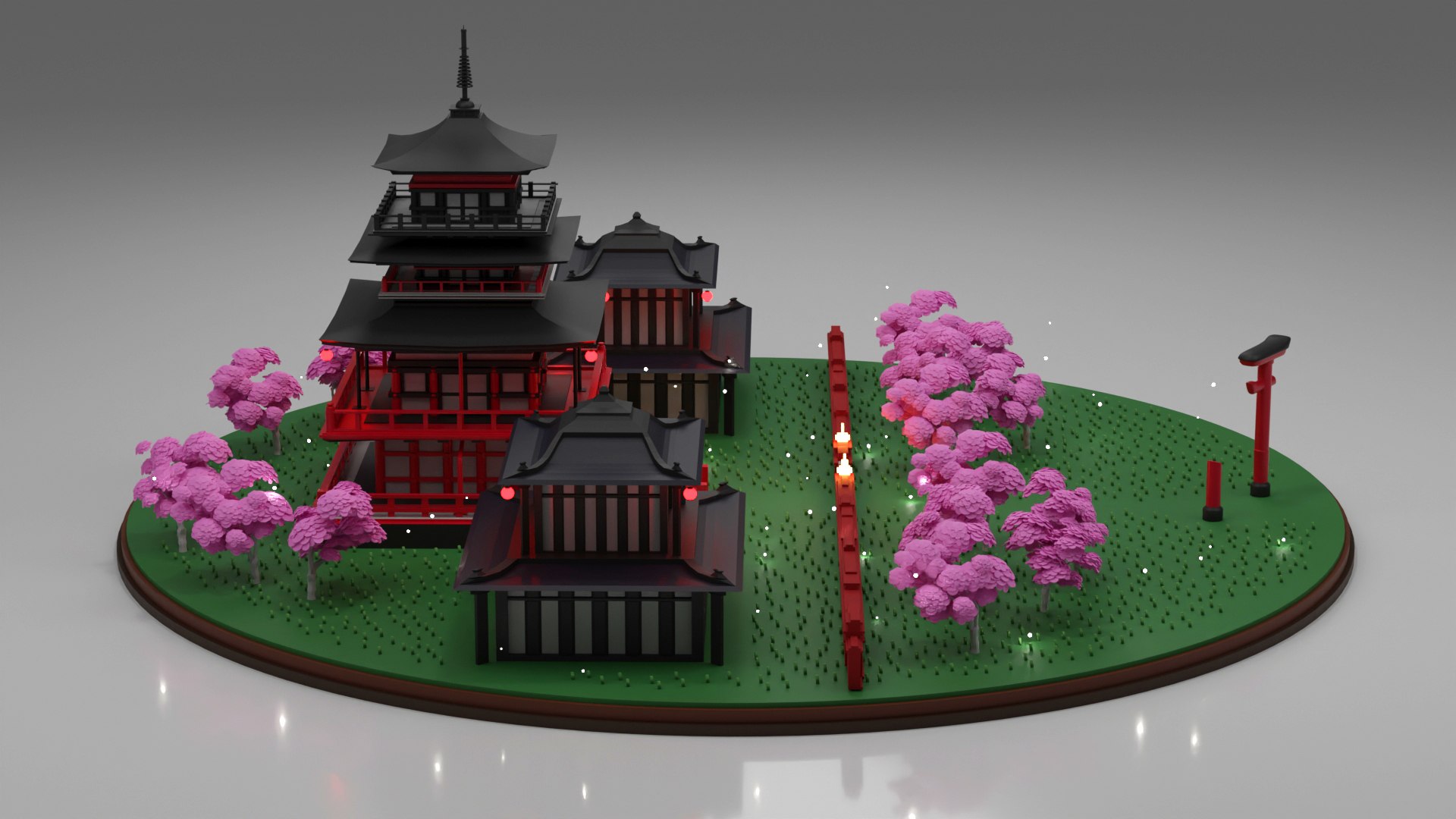 3D Model Japanese Theme - TurboSquid 1856335