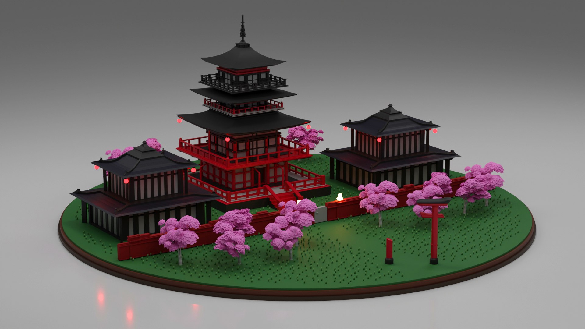 3D Model Japanese Theme - TurboSquid 1856335