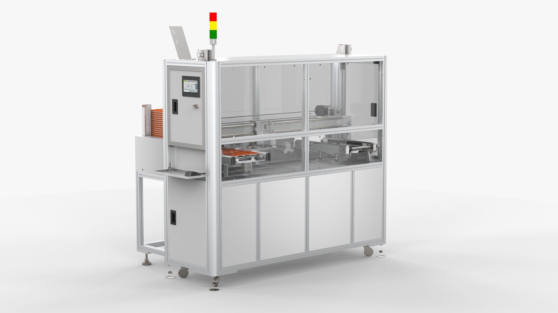 3D Automatic Tray Positioning And Recycling Machine - TurboSquid 2127941