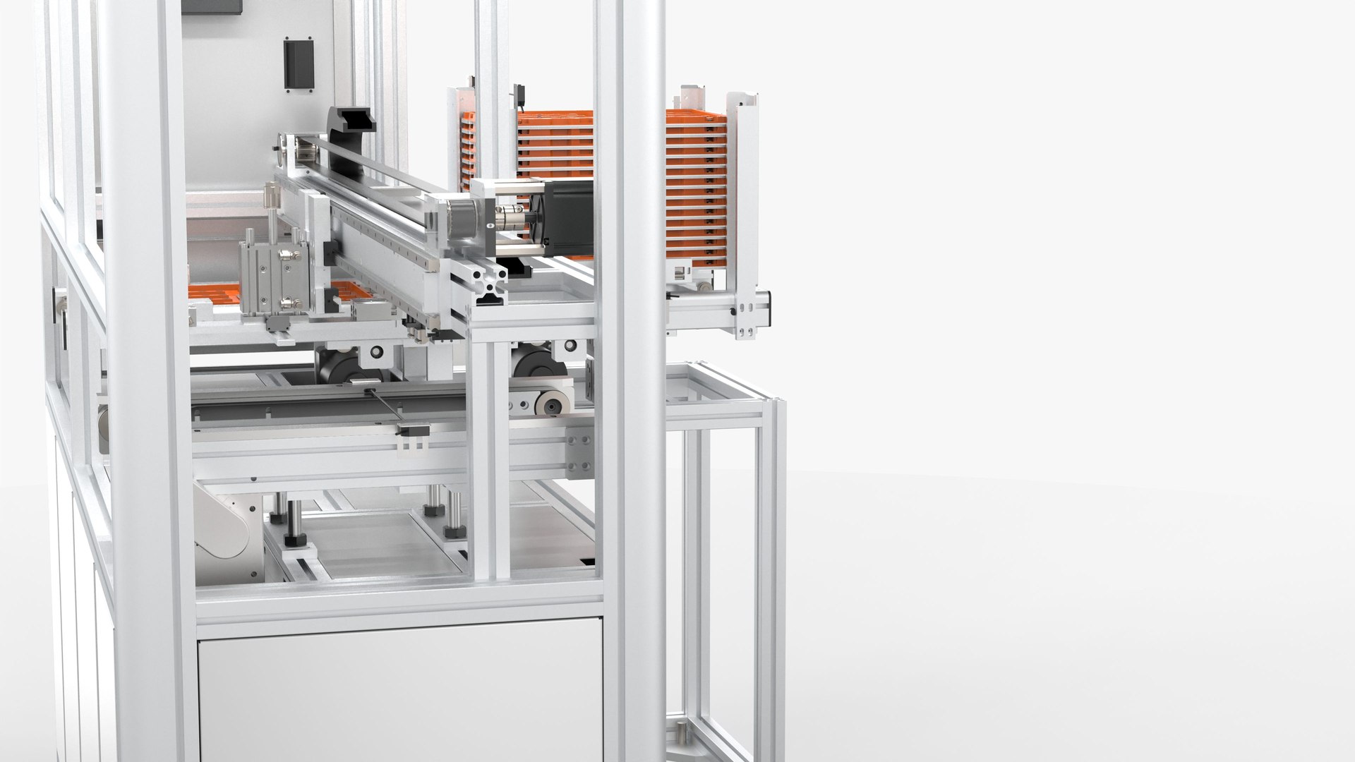 3D Automatic Tray Positioning And Recycling Machine - TurboSquid 2127941