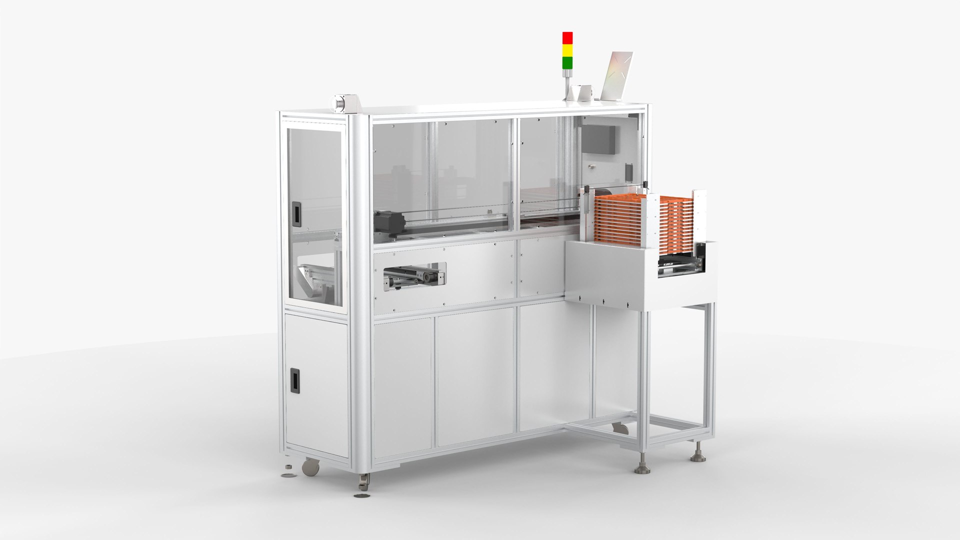 3D Automatic Tray Positioning And Recycling Machine - TurboSquid 2127941