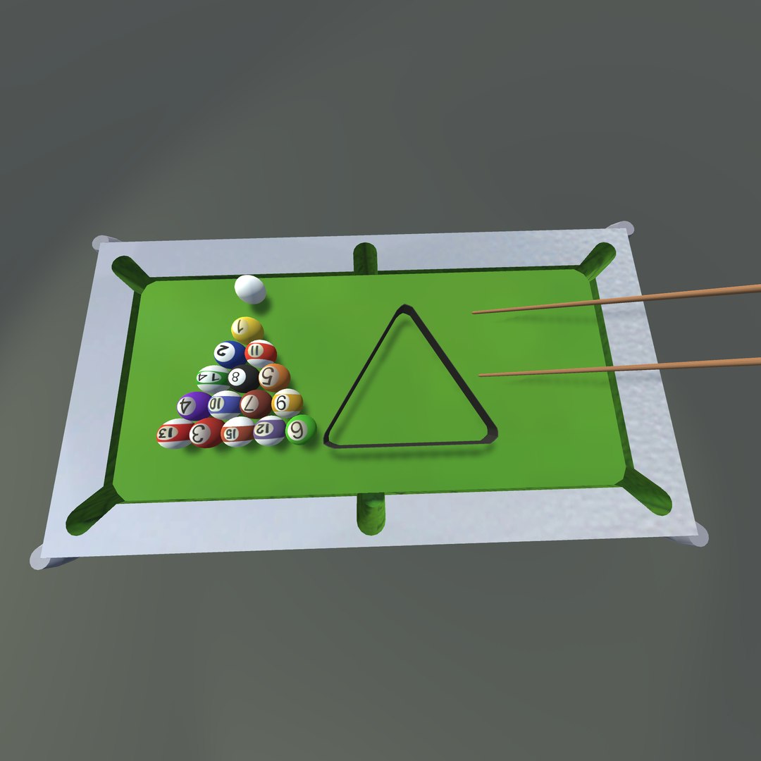3D Billiardo Table Model - TurboSquid 2073788