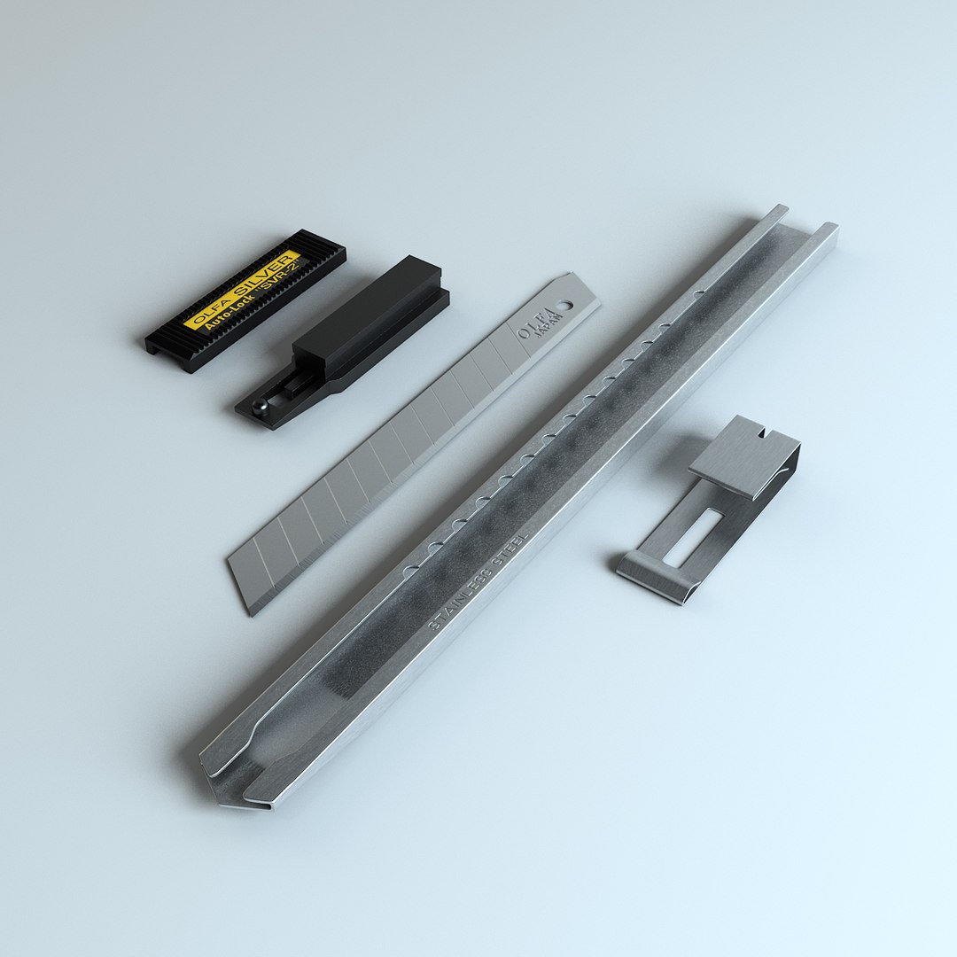 3d Model Of Olfa Cutter