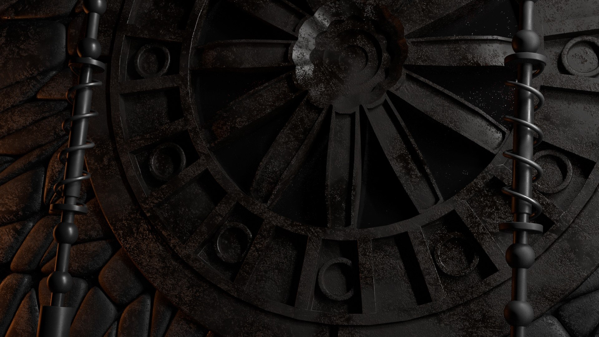 Gothic Chamber Background Environment 3D Model - TurboSquid 2335889