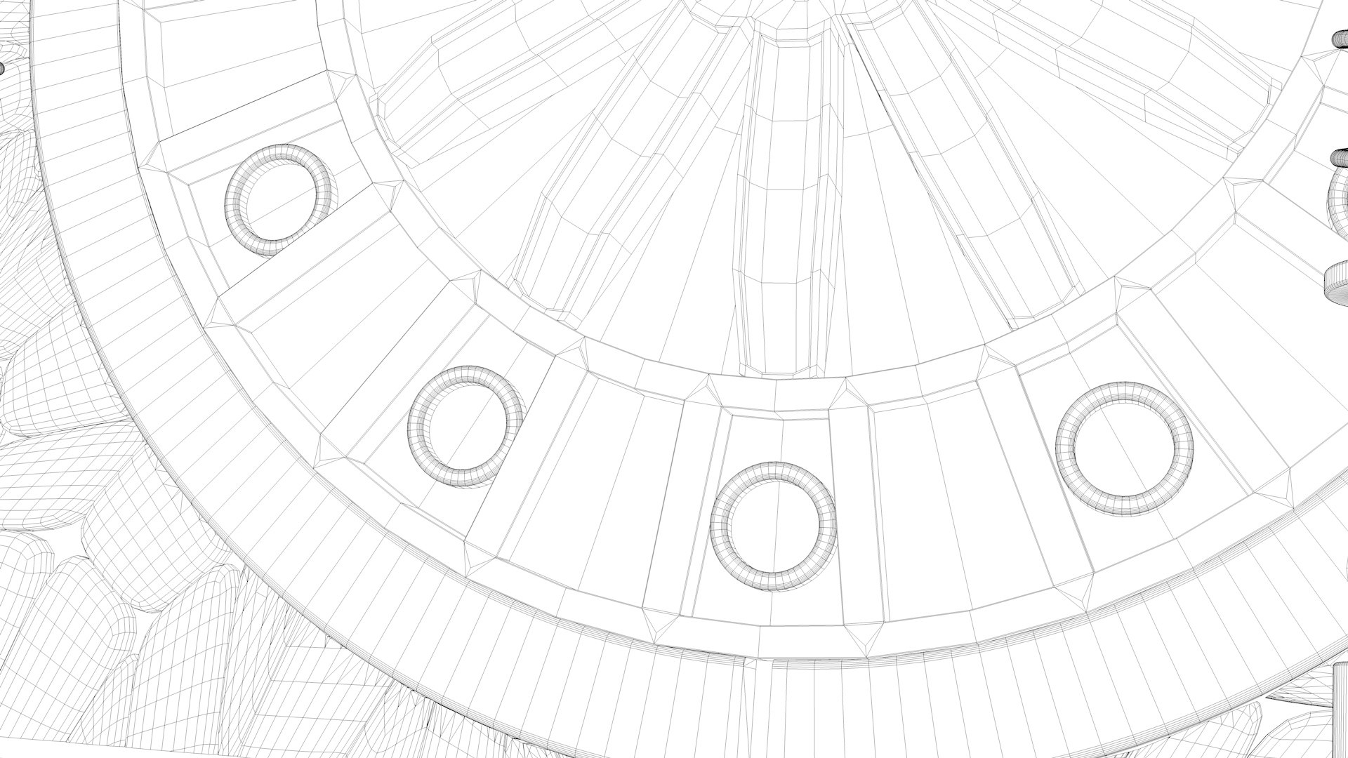 Gothic Chamber Background Environment 3D Model - TurboSquid 2335889