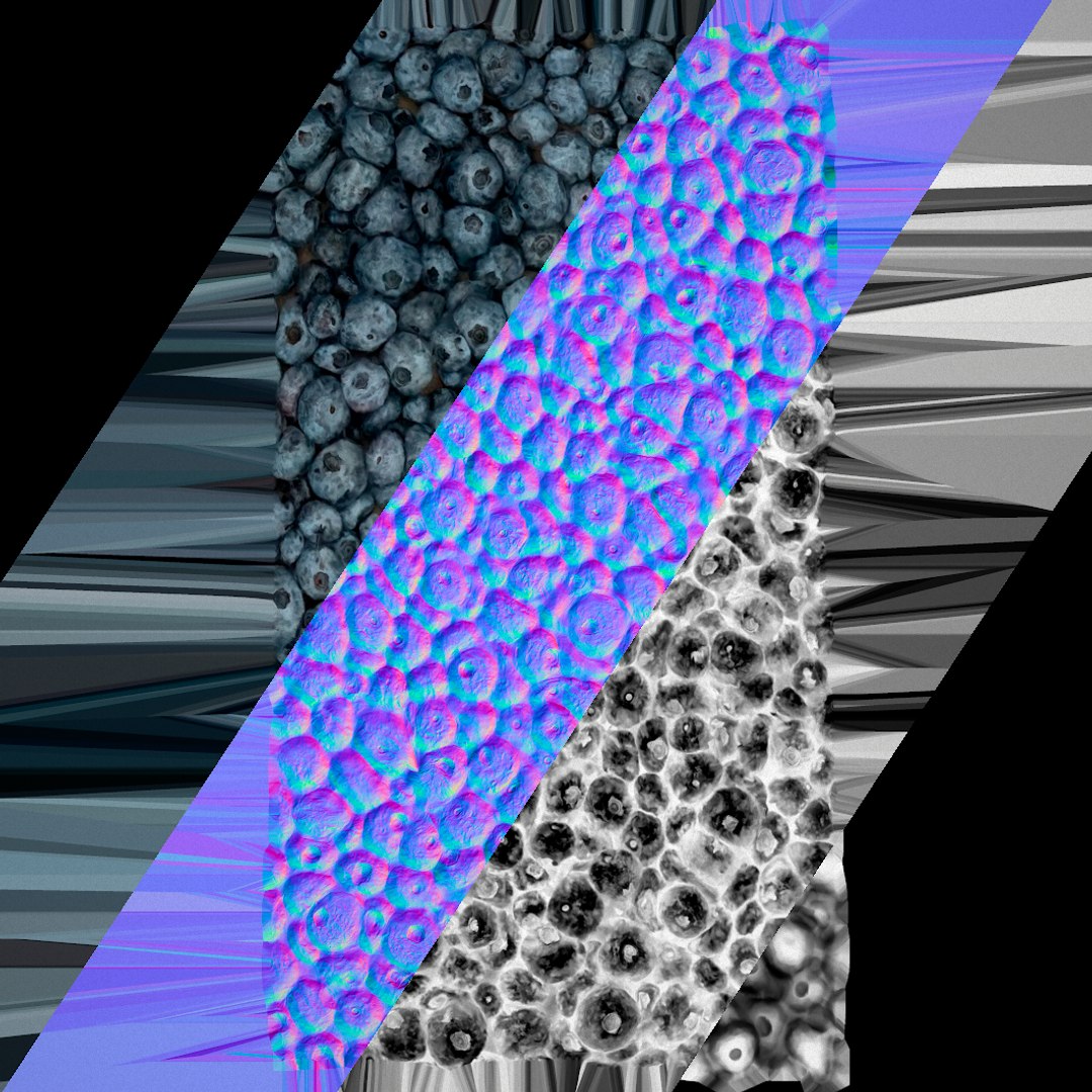 Blueberry Crate Box 3D Model - TurboSquid 1935831