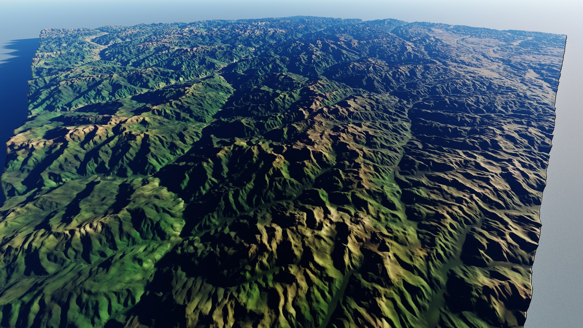 Alp Terrain 2 3D Model - TurboSquid 2200050