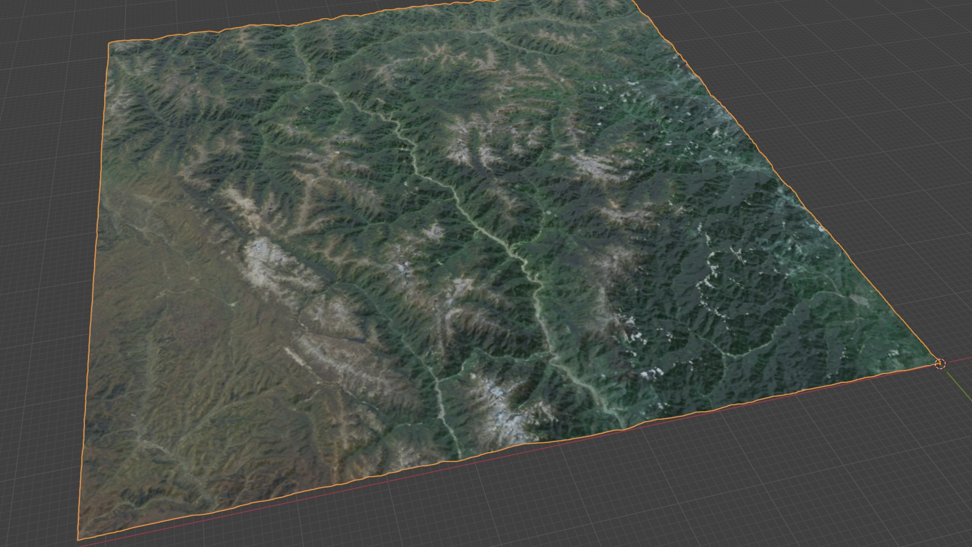 Alp Terrain 2 3D Model - TurboSquid 2200050