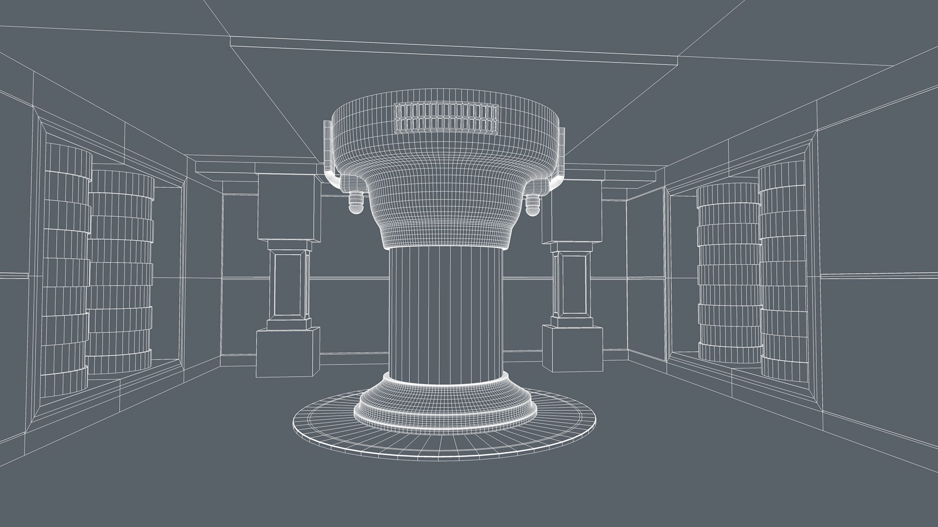 Sci Fi Room 3D Model - TurboSquid 2390301