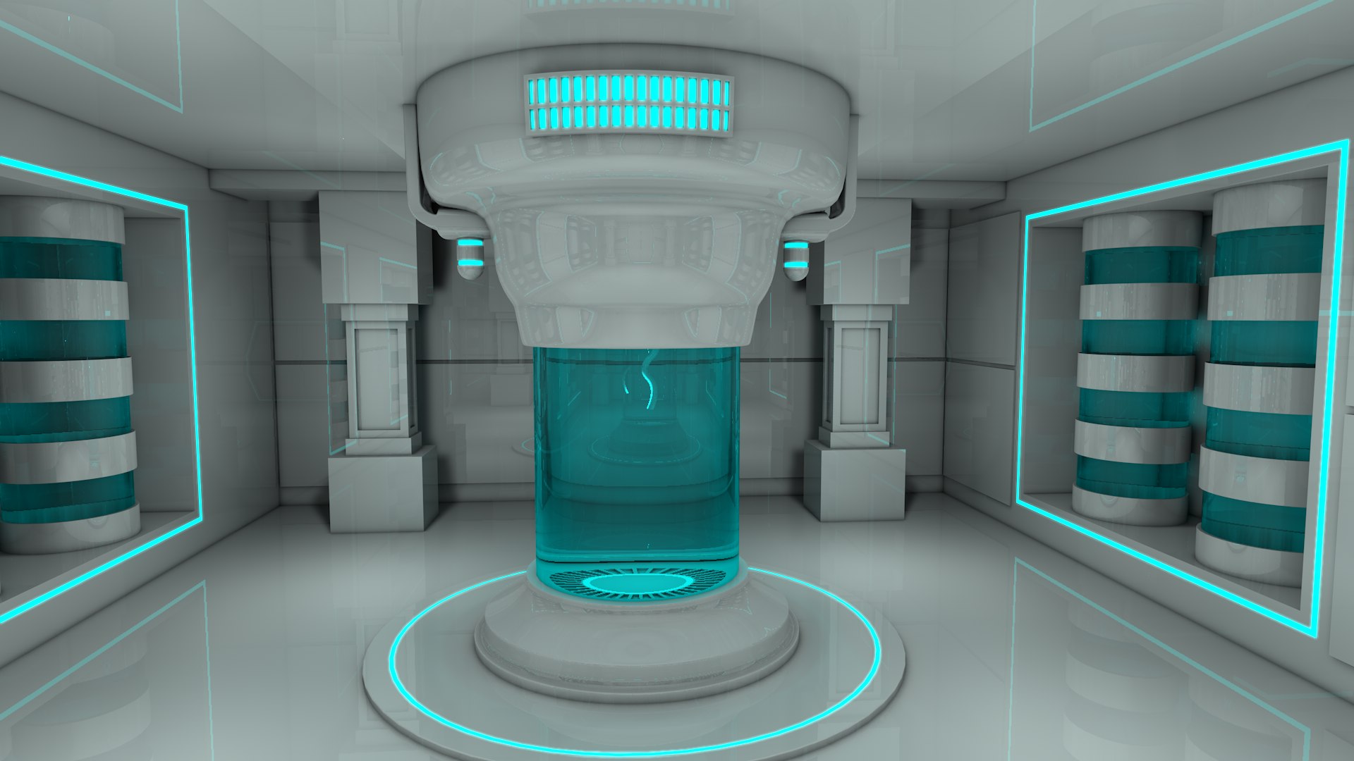 Sci Fi Room 3D Model - TurboSquid 2390301