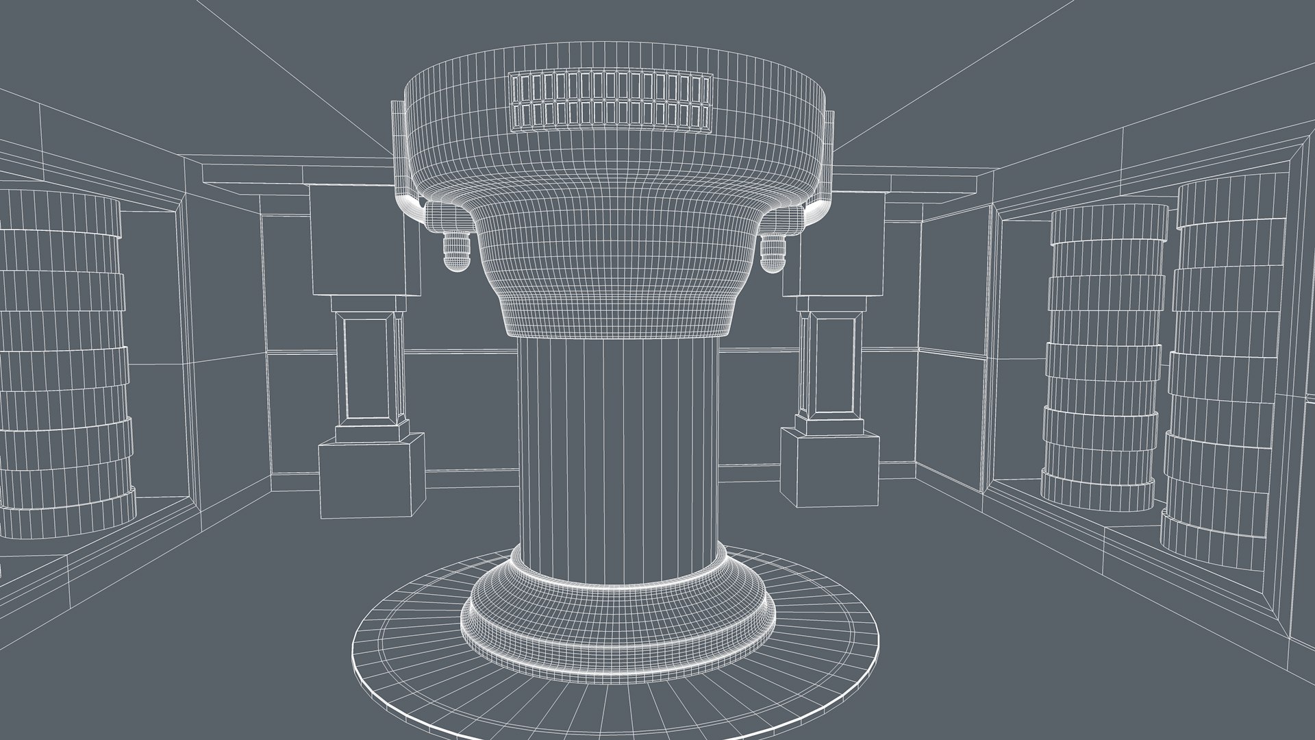 Sci Fi Room 3D Model - TurboSquid 2390301