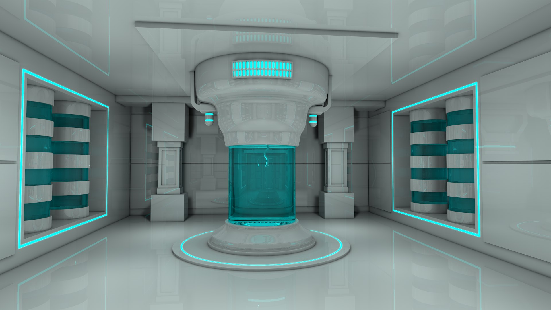 Sci Fi Room 3D Model - TurboSquid 2390301