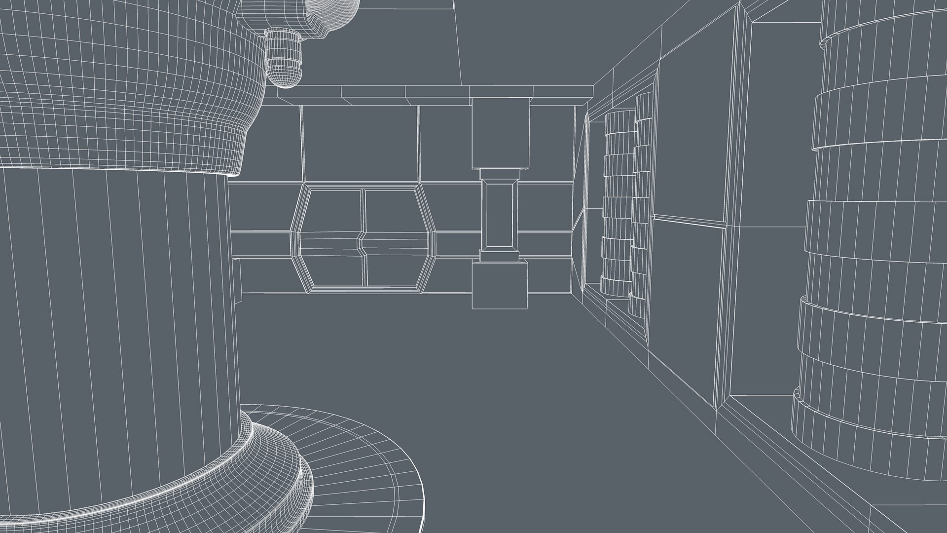 Sci Fi Room 3D Model - TurboSquid 2390301