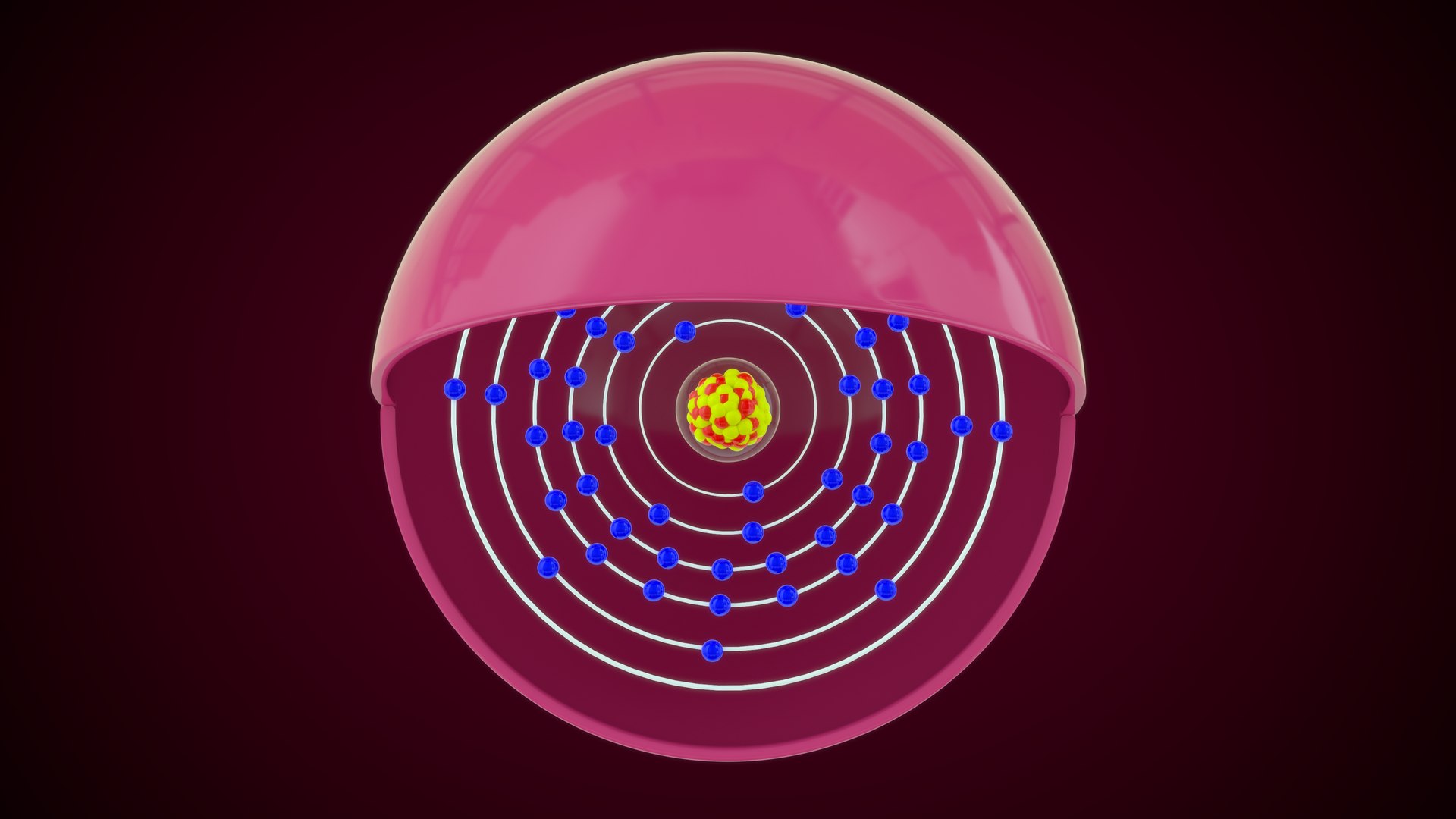 3D Barium Chemical Element model - TurboSquid 2136601