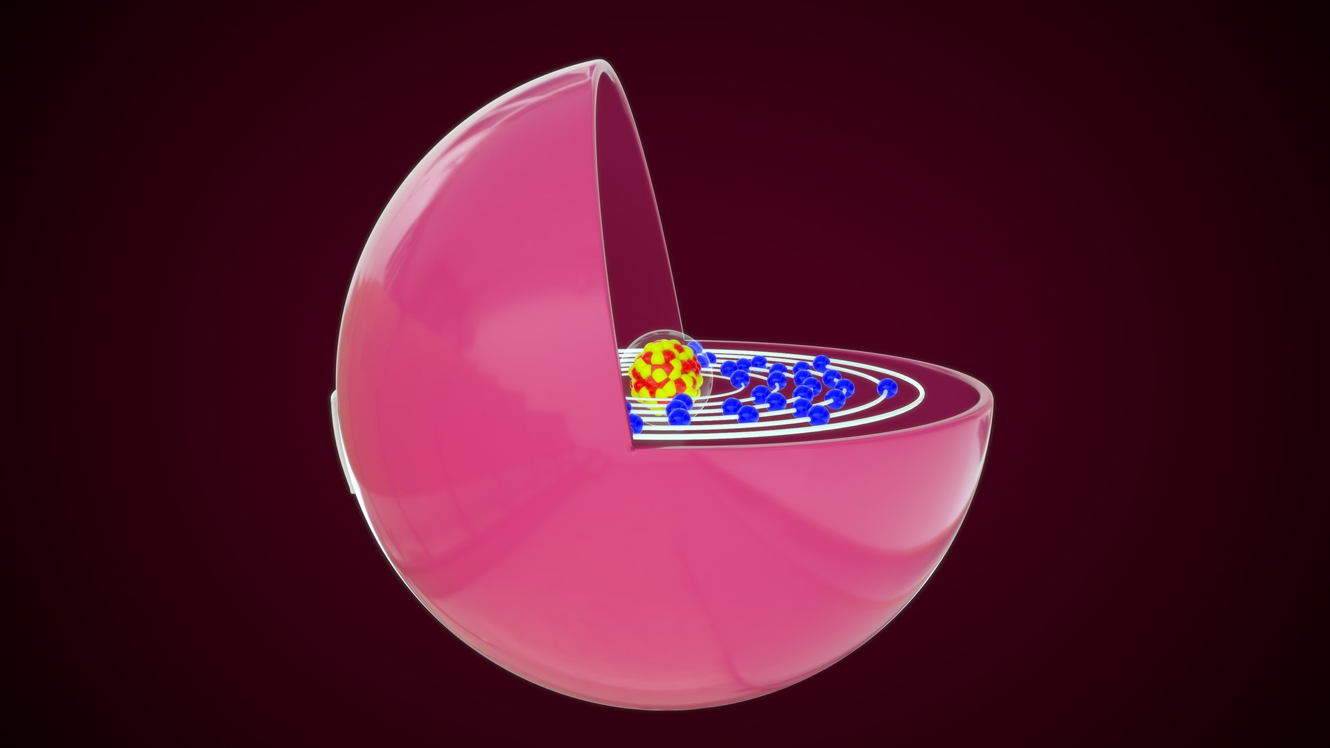 3D Barium Chemical Element Model - TurboSquid 2136601