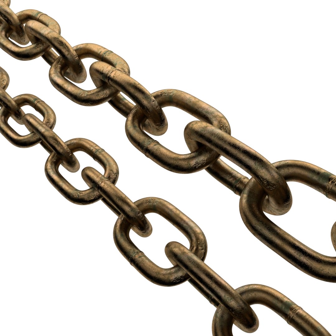 3D Model Old Chain - TurboSquid 1513307