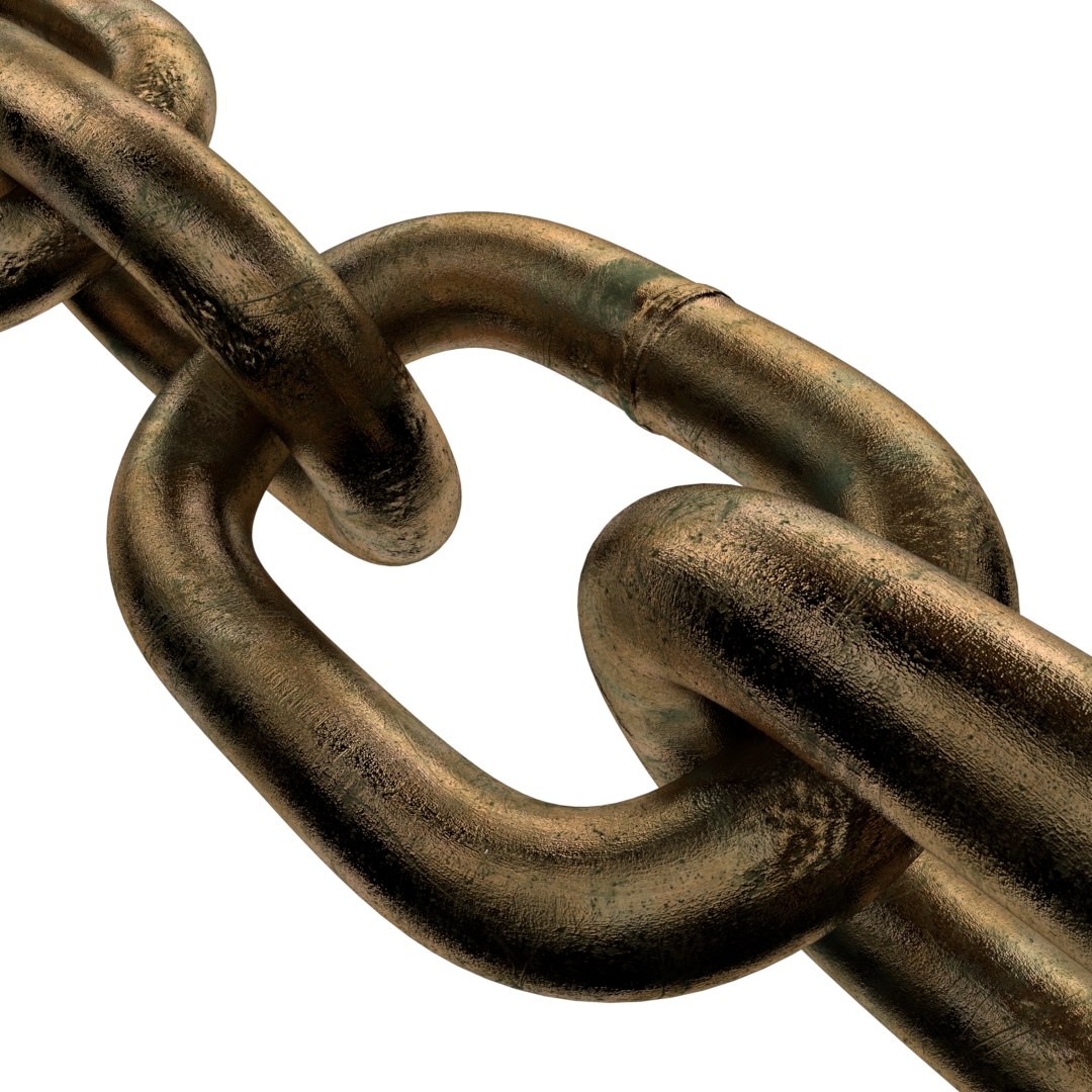 3D Model Old Chain - TurboSquid 1513307