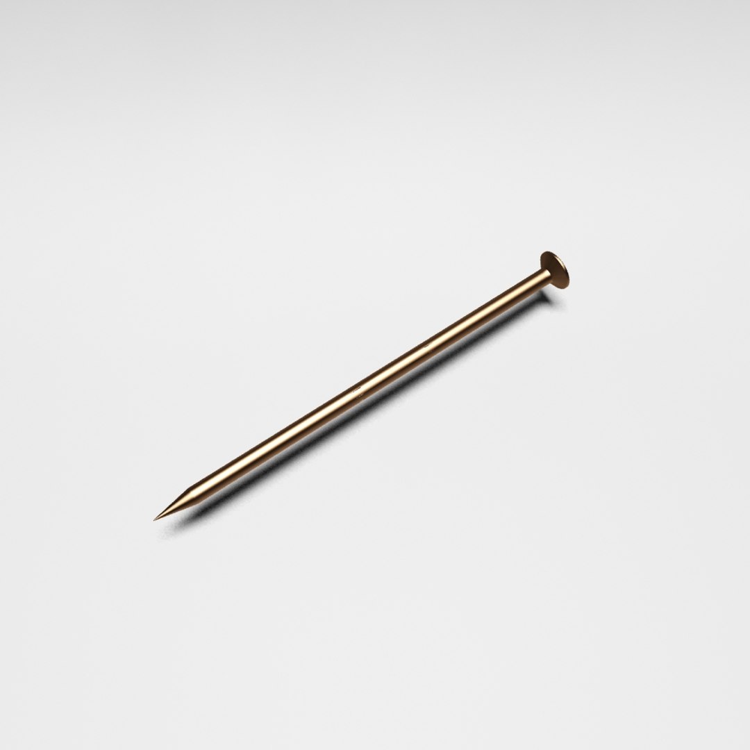common nail 3d model