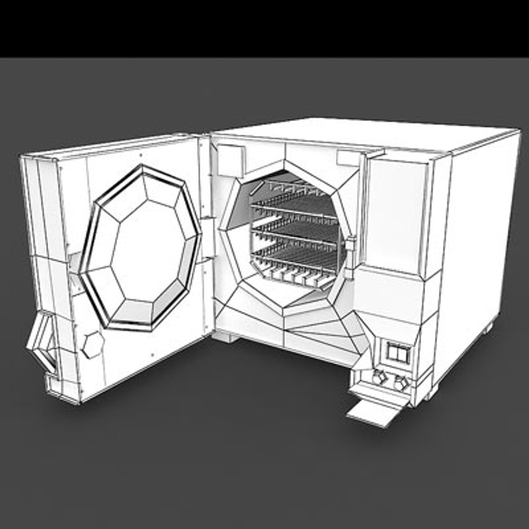 3d Chemistry Lab Autoclave