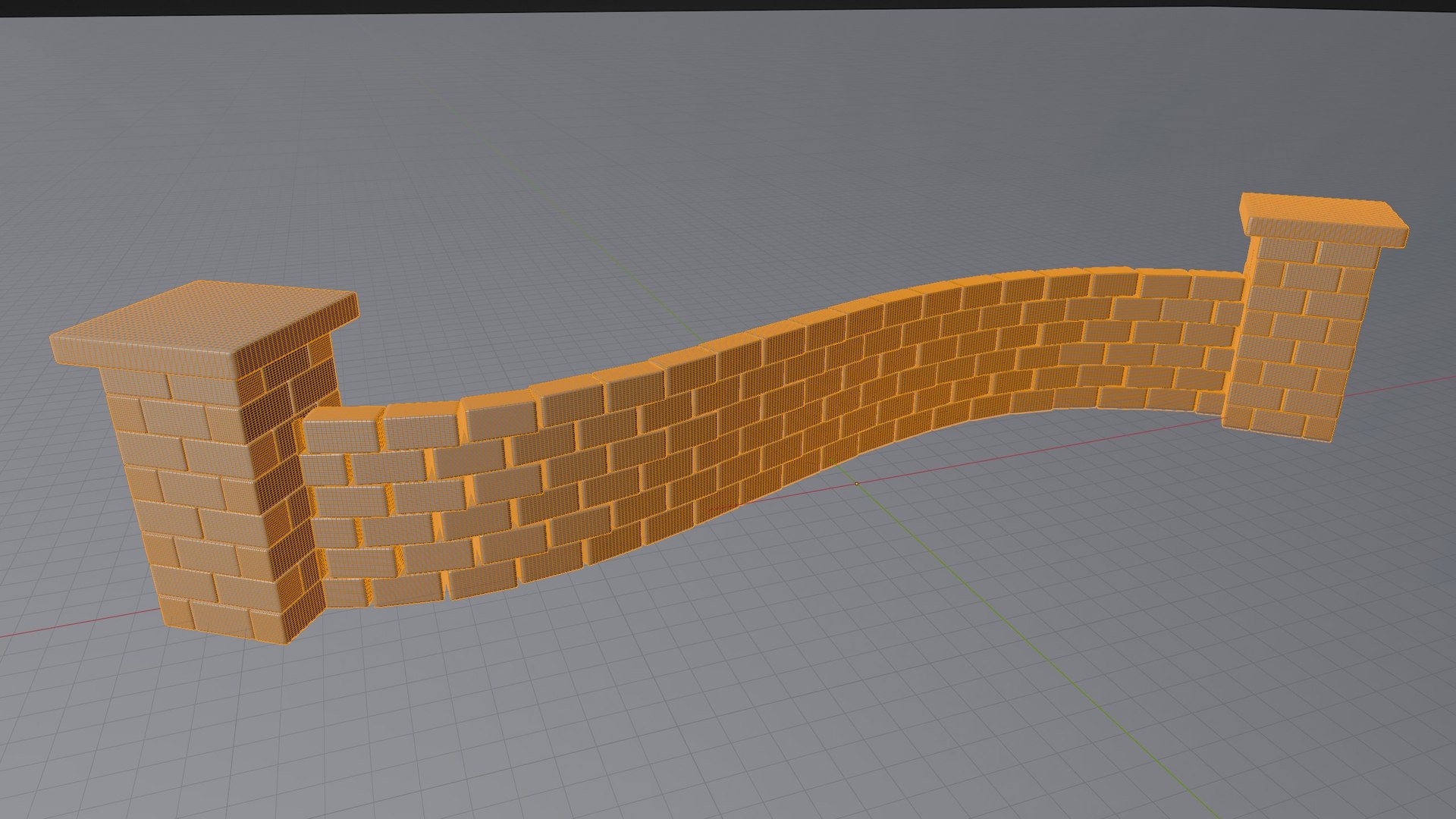 Customizable Brick Wall-Geometry Nodes-Blender model - TurboSquid 2161934