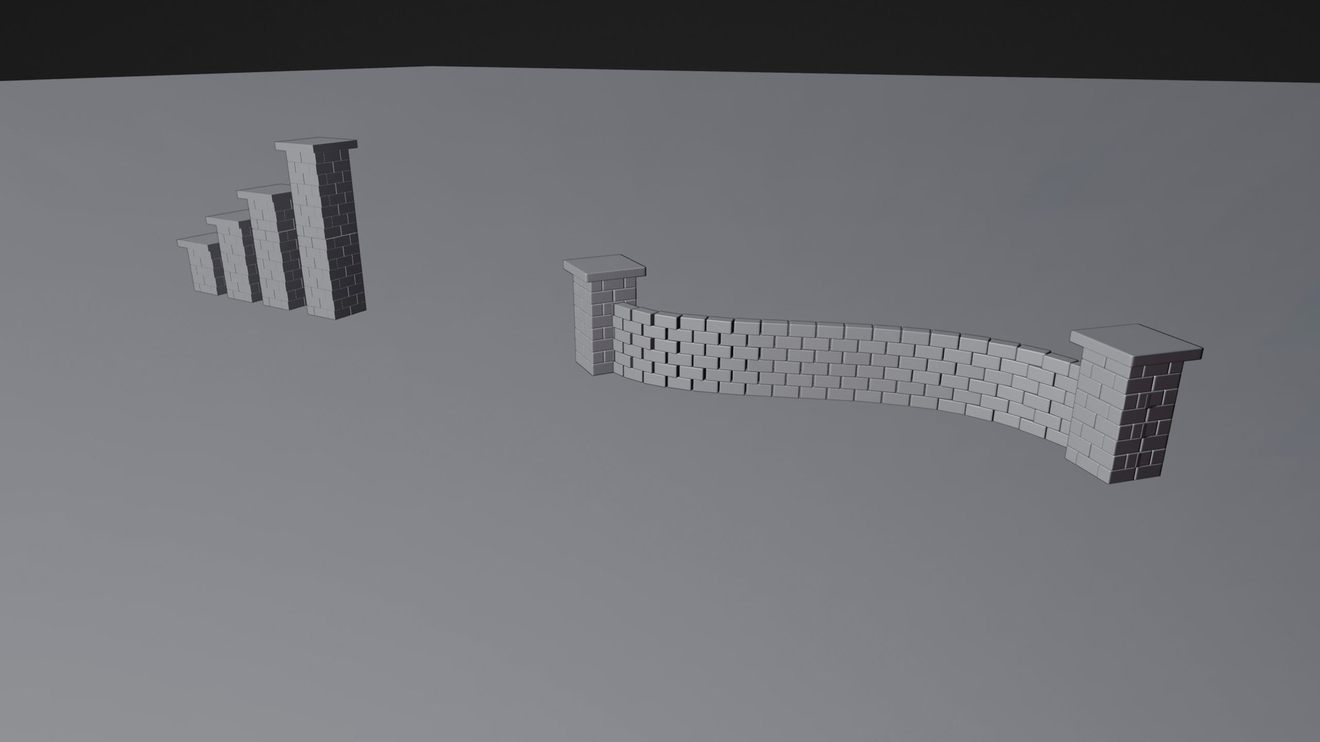 Customizable Brick Wall-Geometry Nodes-Blender model - TurboSquid 2161934