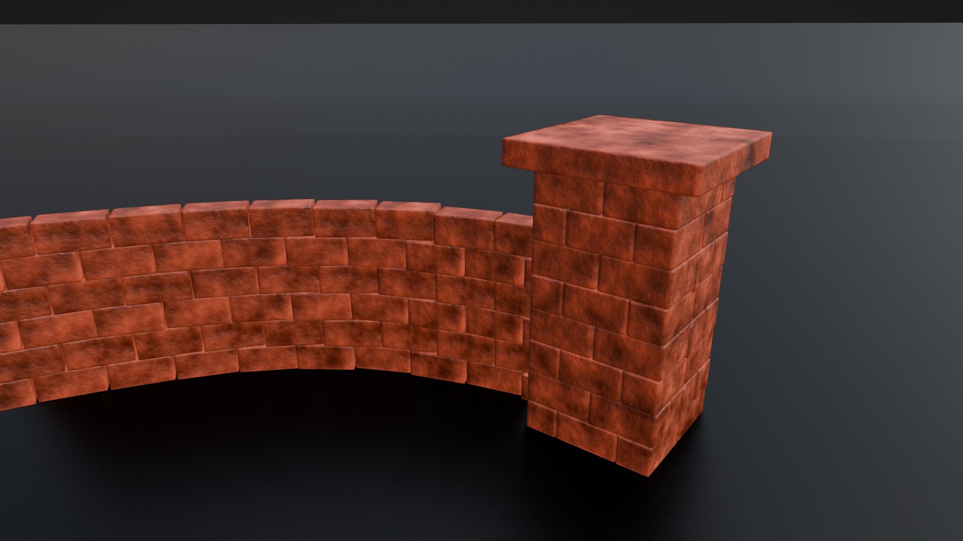 Customizable Brick Wall-Geometry Nodes-Blender model - TurboSquid 2161934