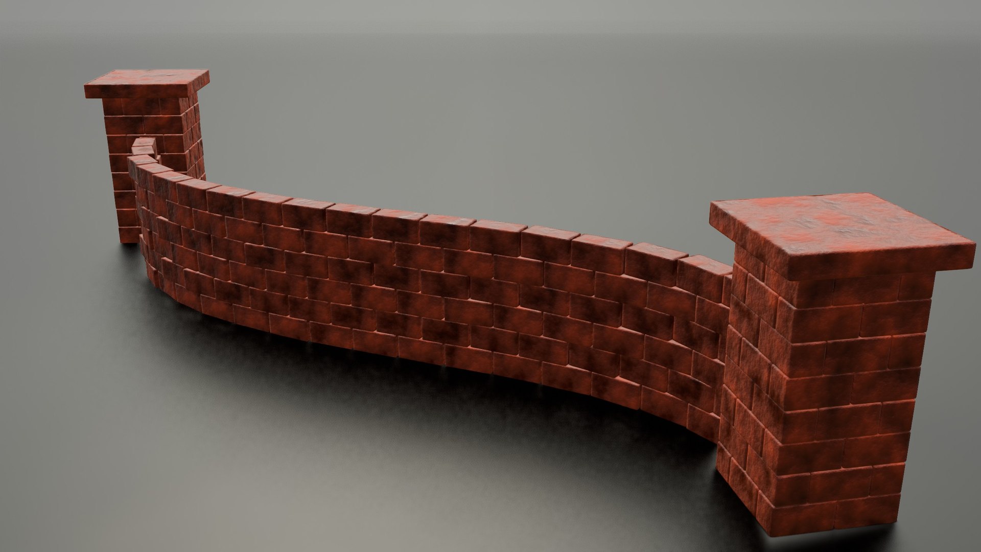 Customizable Brick Wall-Geometry Nodes-Blender model - TurboSquid 2161934