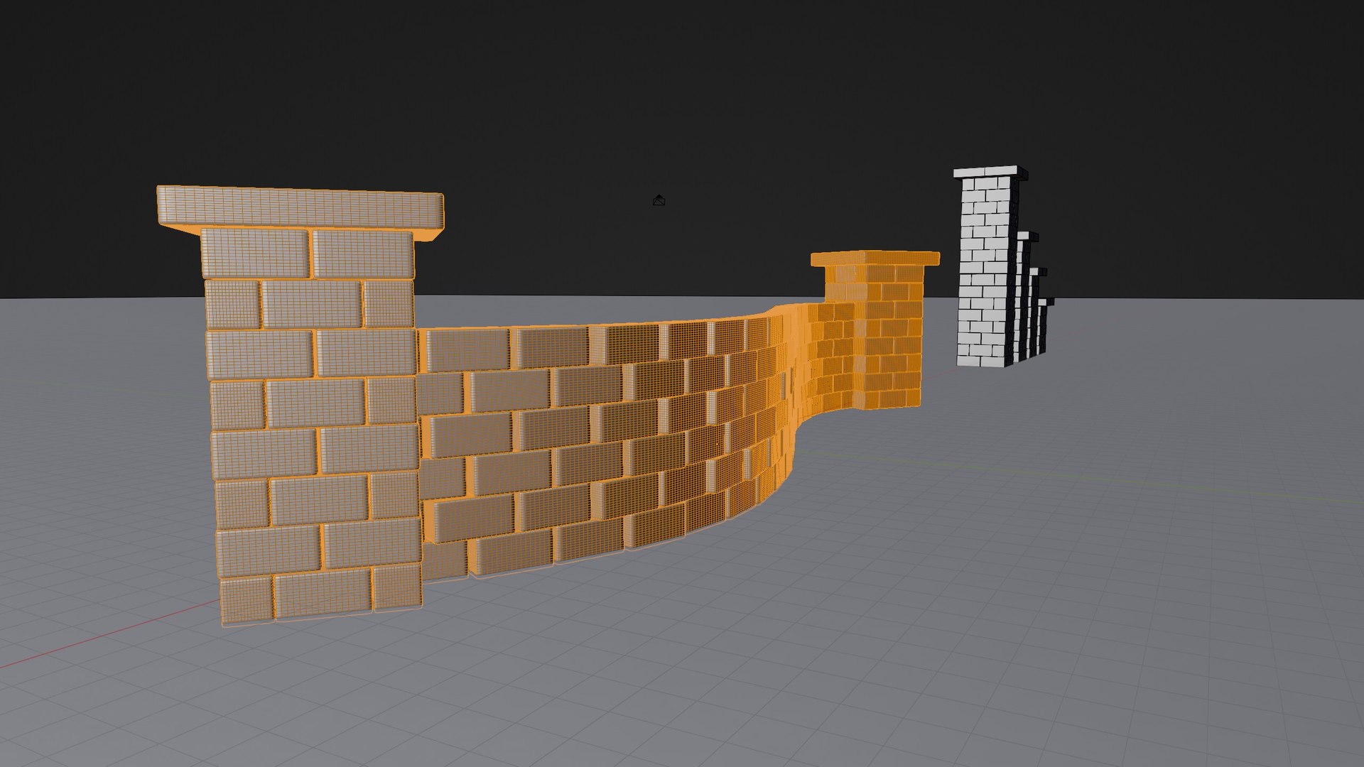 Customizable Brick Wall-Geometry Nodes-Blender model - TurboSquid 2161934