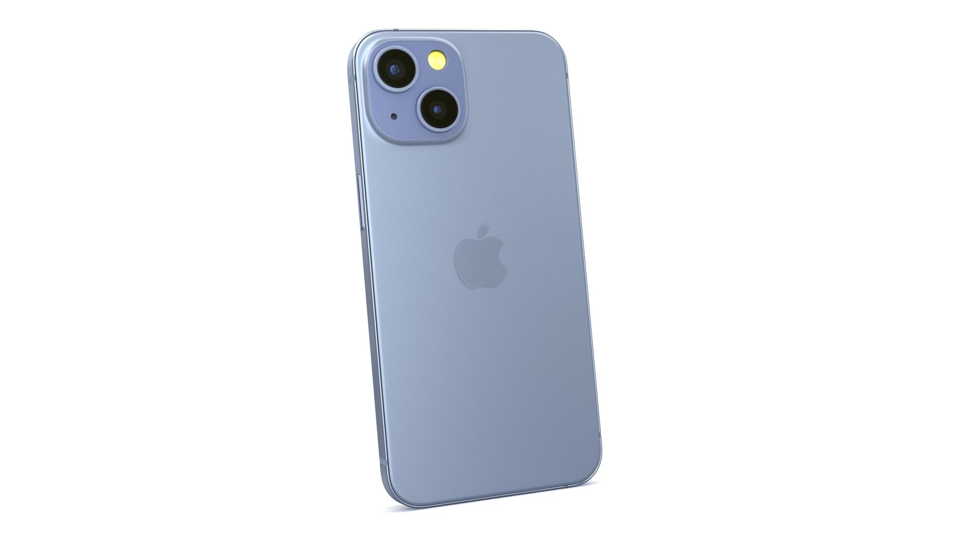 3D Model Apple IPhone 14 Blue - TurboSquid 1973563