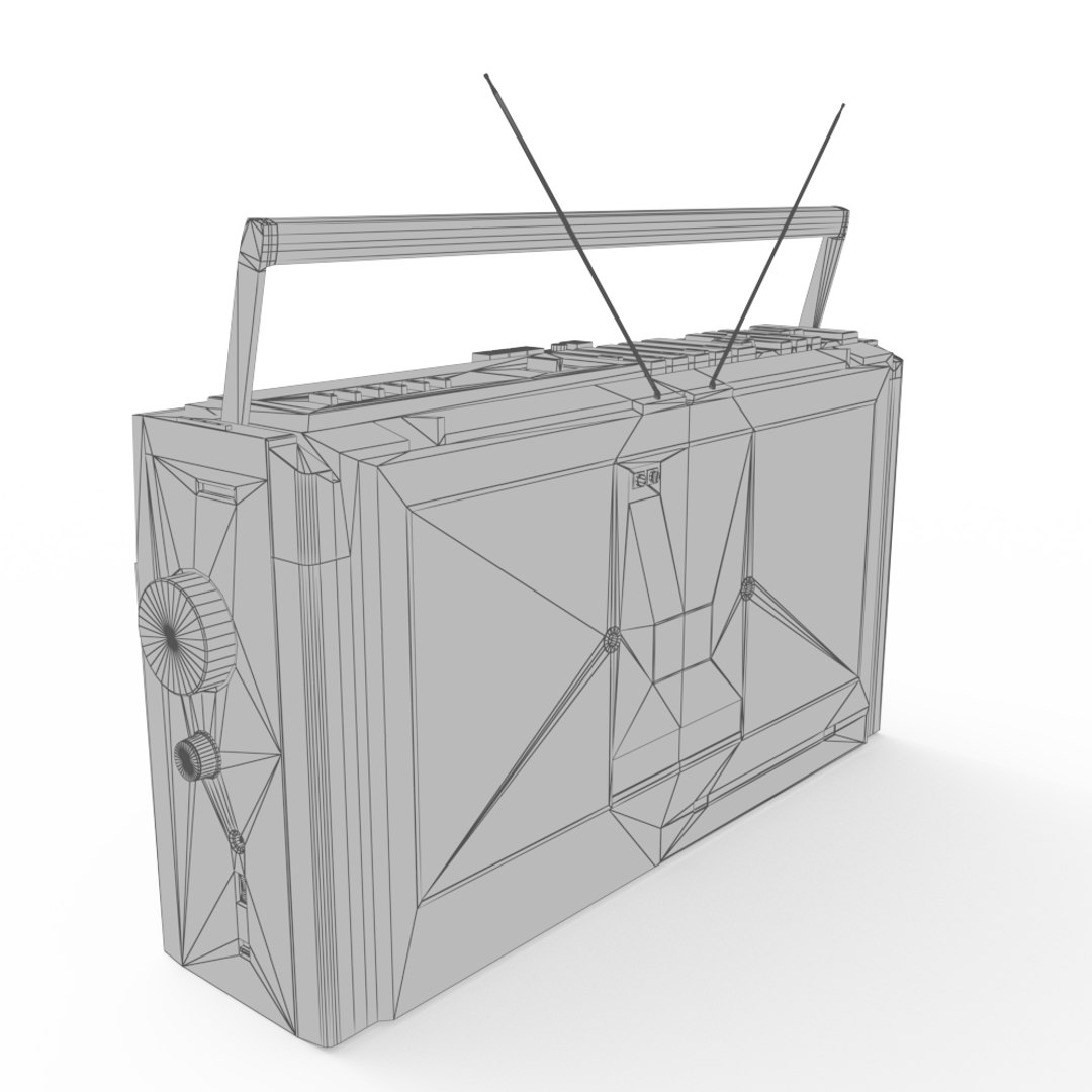 3D Model Boombox Boom Box - TurboSquid 1356934