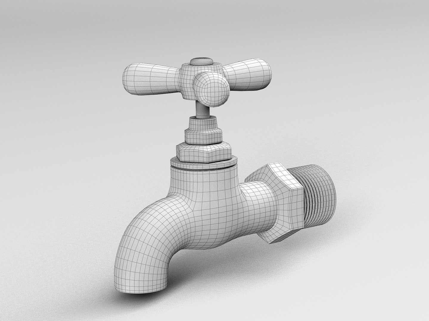 Old Water Tap 3D Model - TurboSquid 1475528