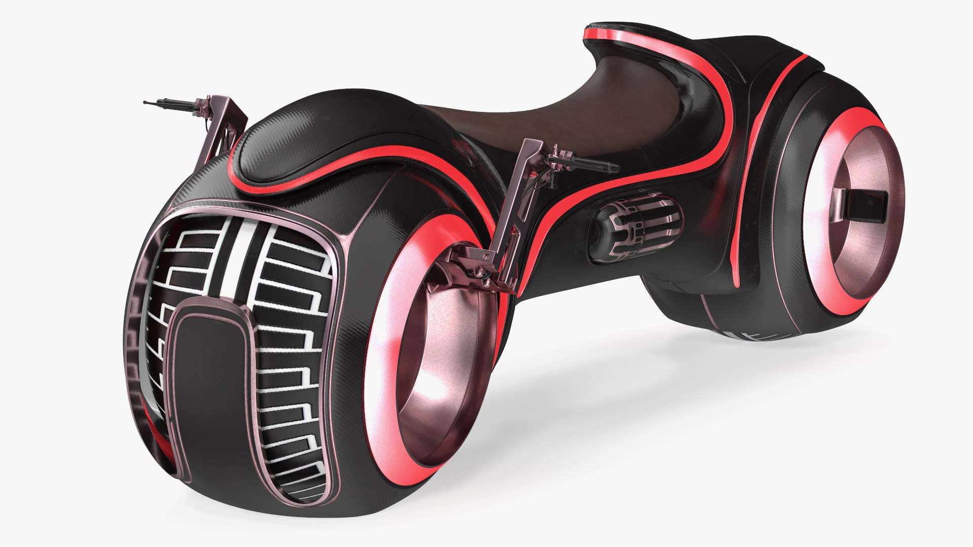 Cyber Bike Rigged 3D Model - TurboSquid 2240519