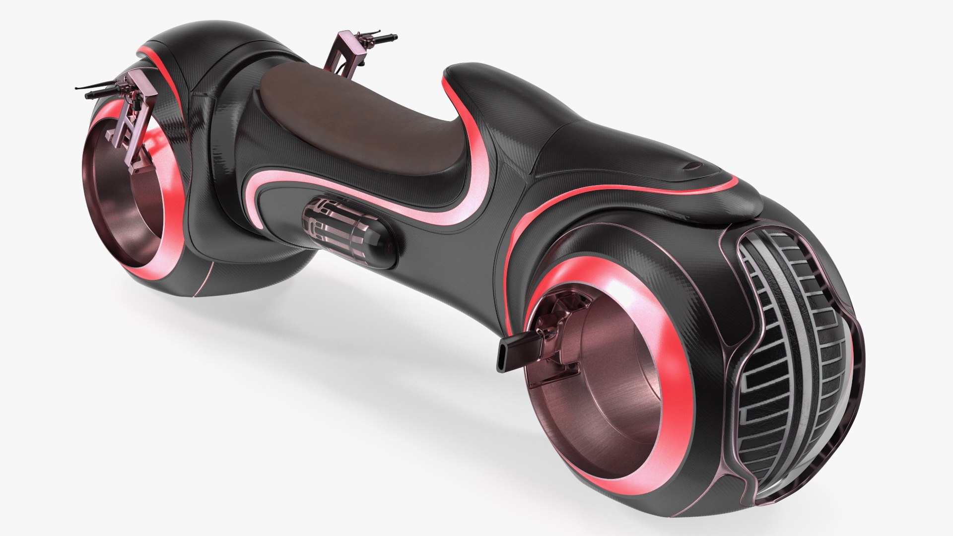 Cyber Bike Rigged 3D Model - TurboSquid 2240519