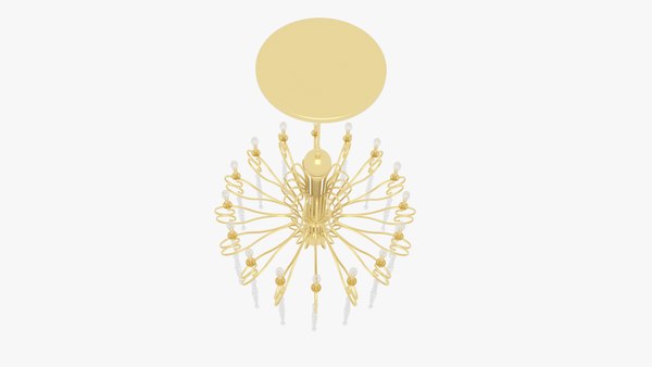 Chandelier Antique 3D model - TurboSquid 1786573