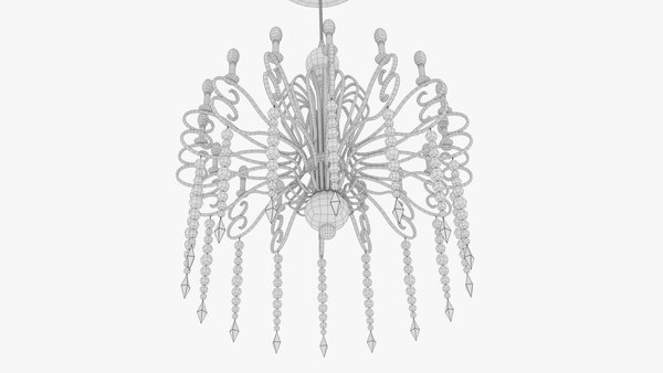 Chandelier Antique 3D model - TurboSquid 1786573