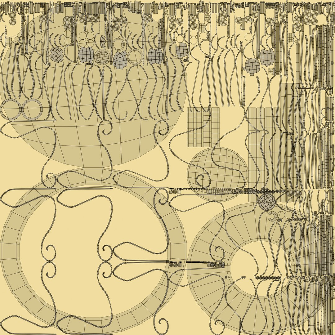 Chandelier Antique 3D model - TurboSquid 1786573