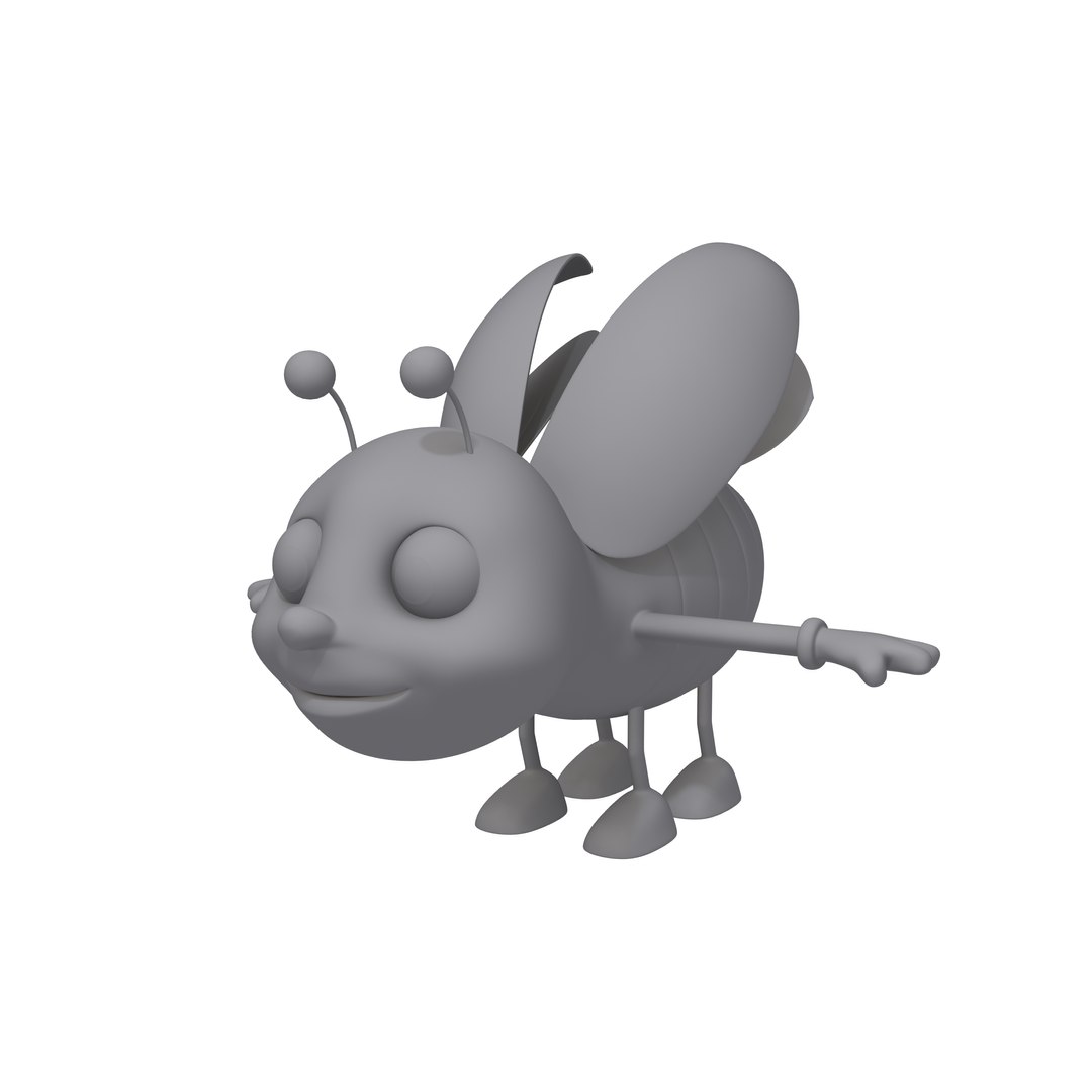 3D ladybug cartoon - TurboSquid 1530575