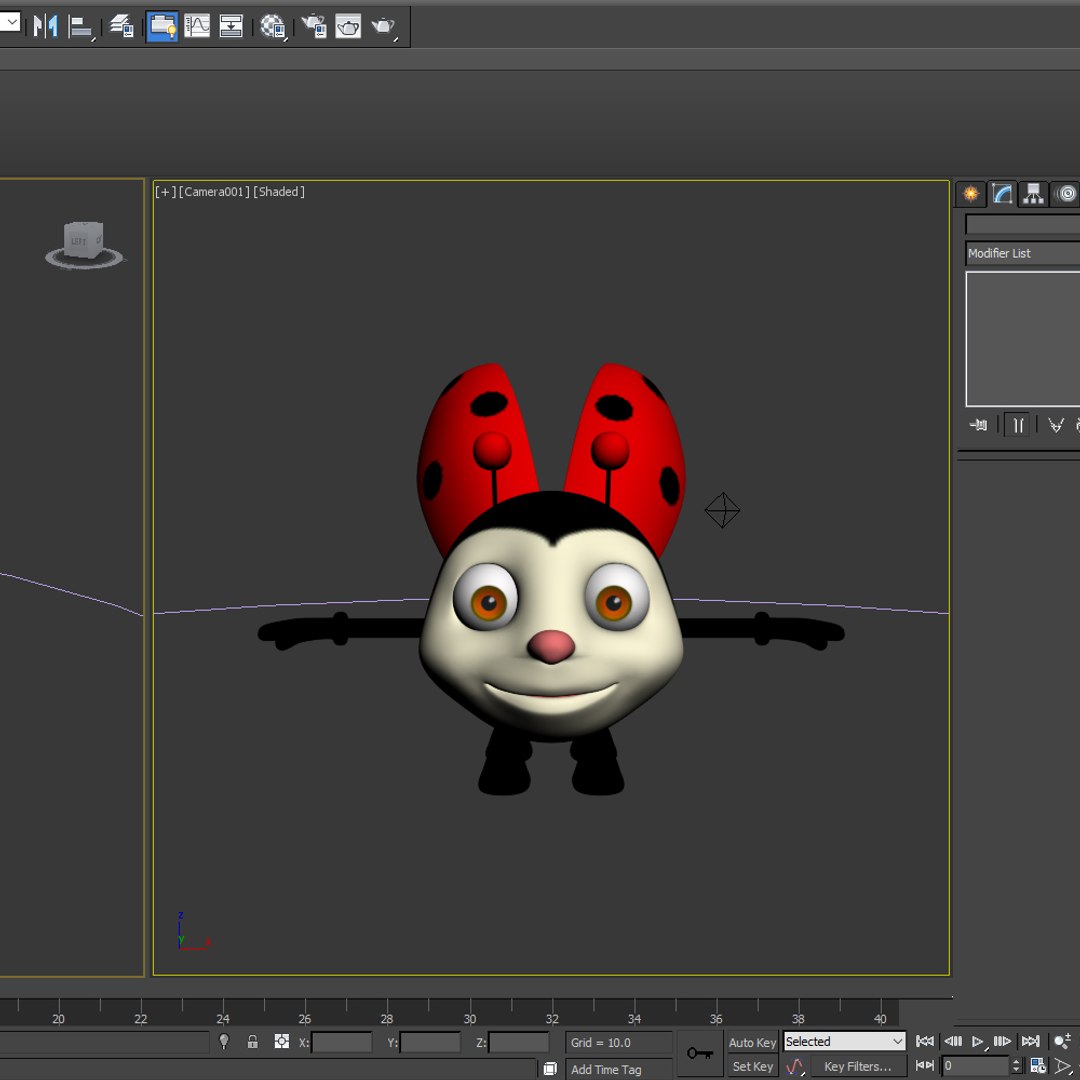 3D ladybug cartoon - TurboSquid 1530575