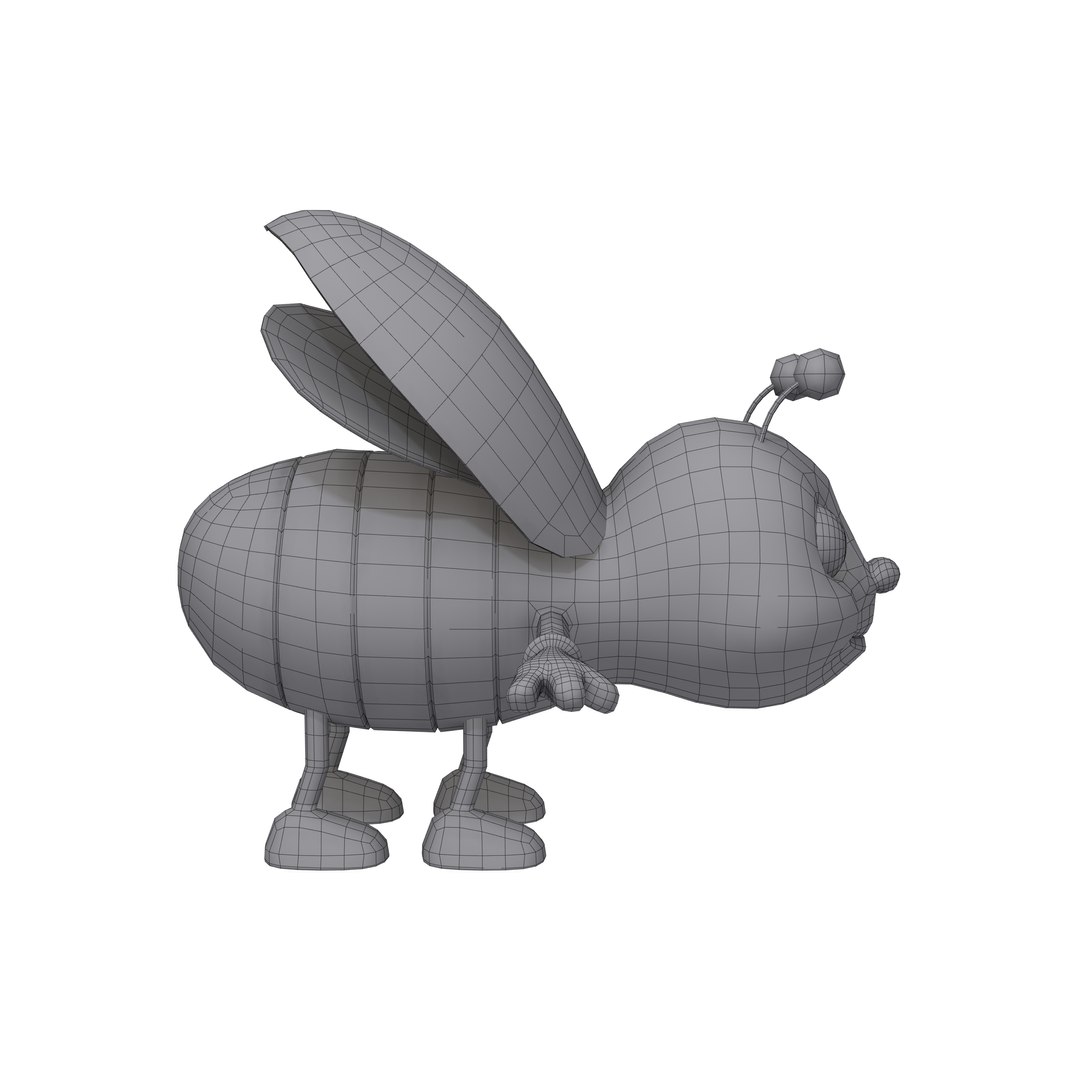 3D ladybug cartoon - TurboSquid 1530575