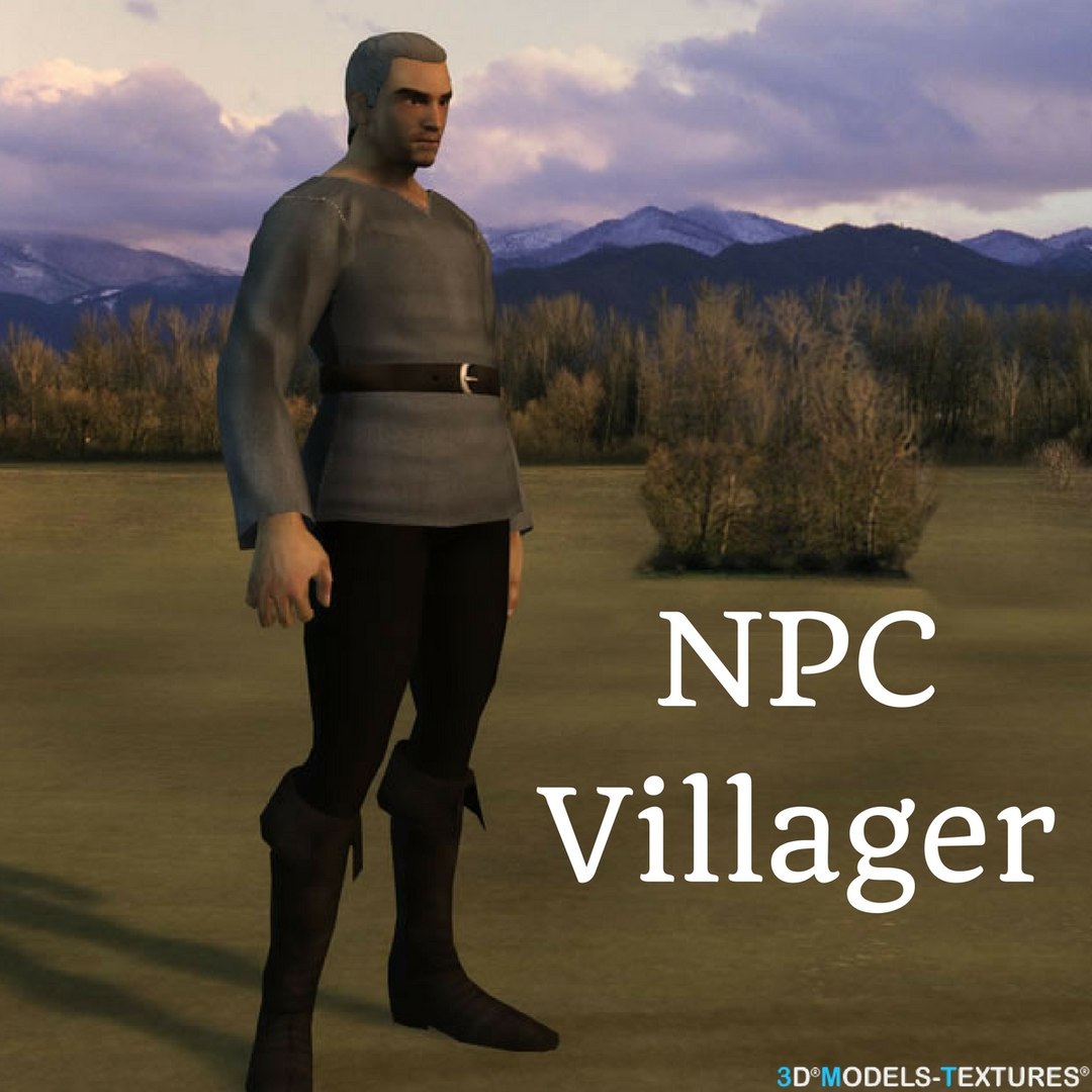 Npc Characters 3D Model - TurboSquid 1213586