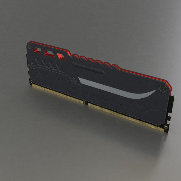 SDRAM DIMM 메모리 3D 모델 - TurboSquid 1386282