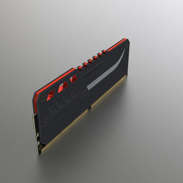 SDRAM DIMM 메모리 3D 모델 - TurboSquid 1386282