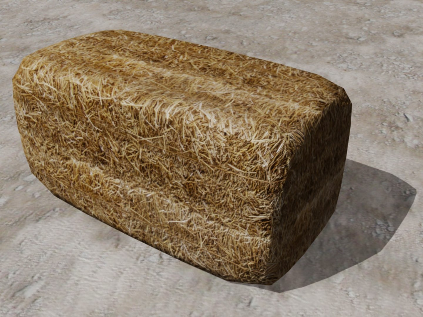 Bale Straw 3d Model