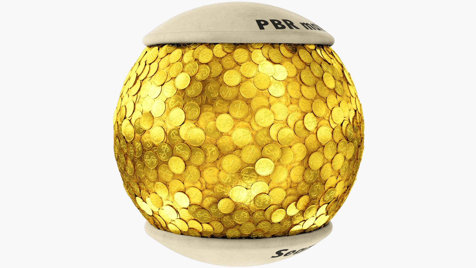 Coins PBR Seamless Material V1 3D Model - TurboSquid 1956327