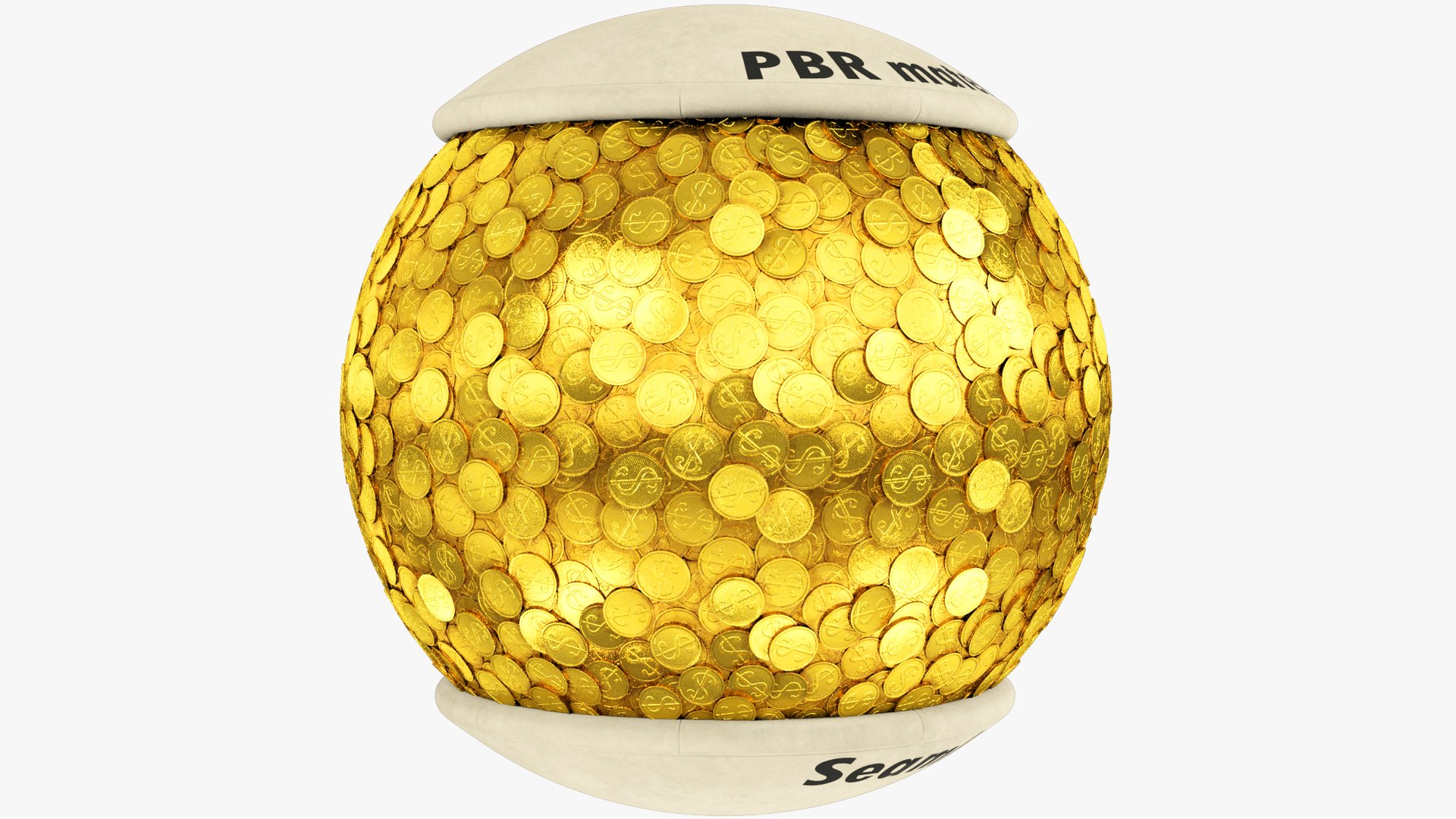Coins PBR Seamless Material V1 3D Model - TurboSquid 1956327
