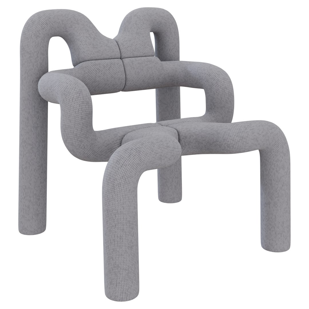 Ekstrem Armchair By Varier Model - TurboSquid 2241390