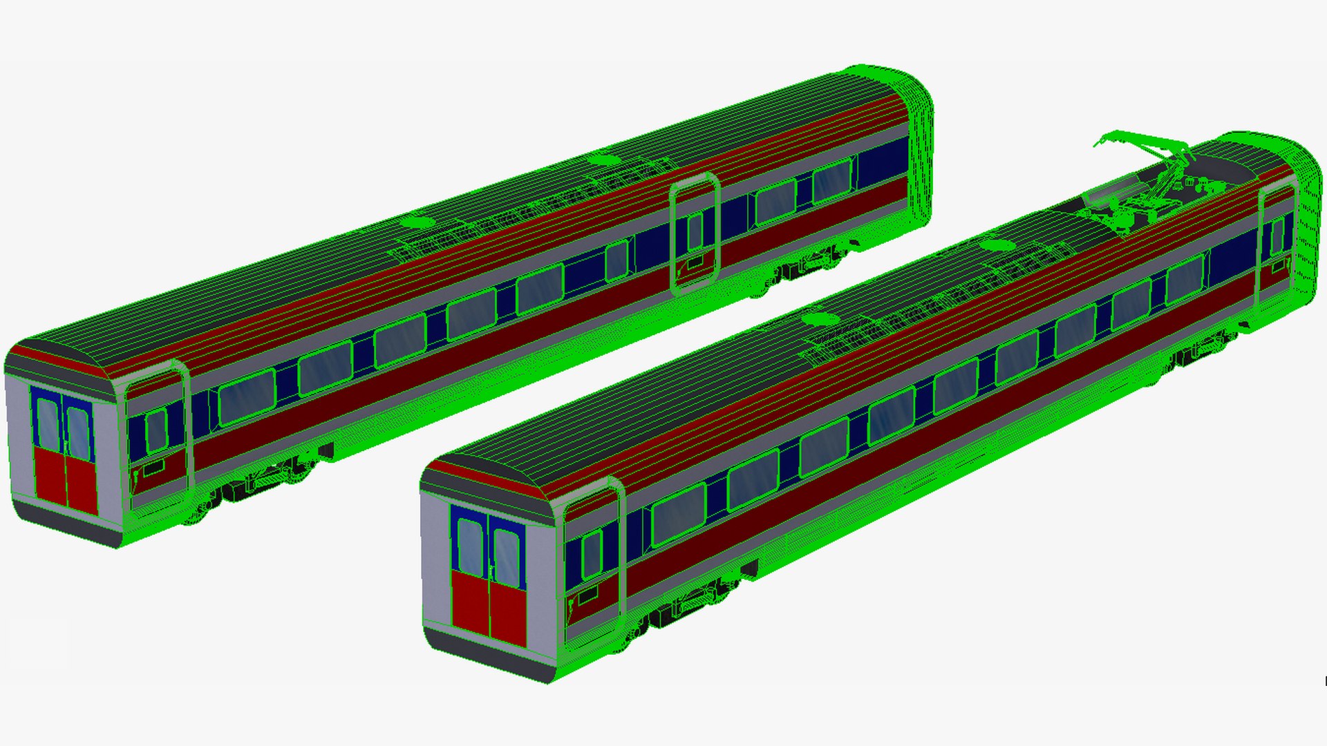 3D Etr 1000 Frecciarossa High Speed Passenger Train Model - TurboSquid 2038265