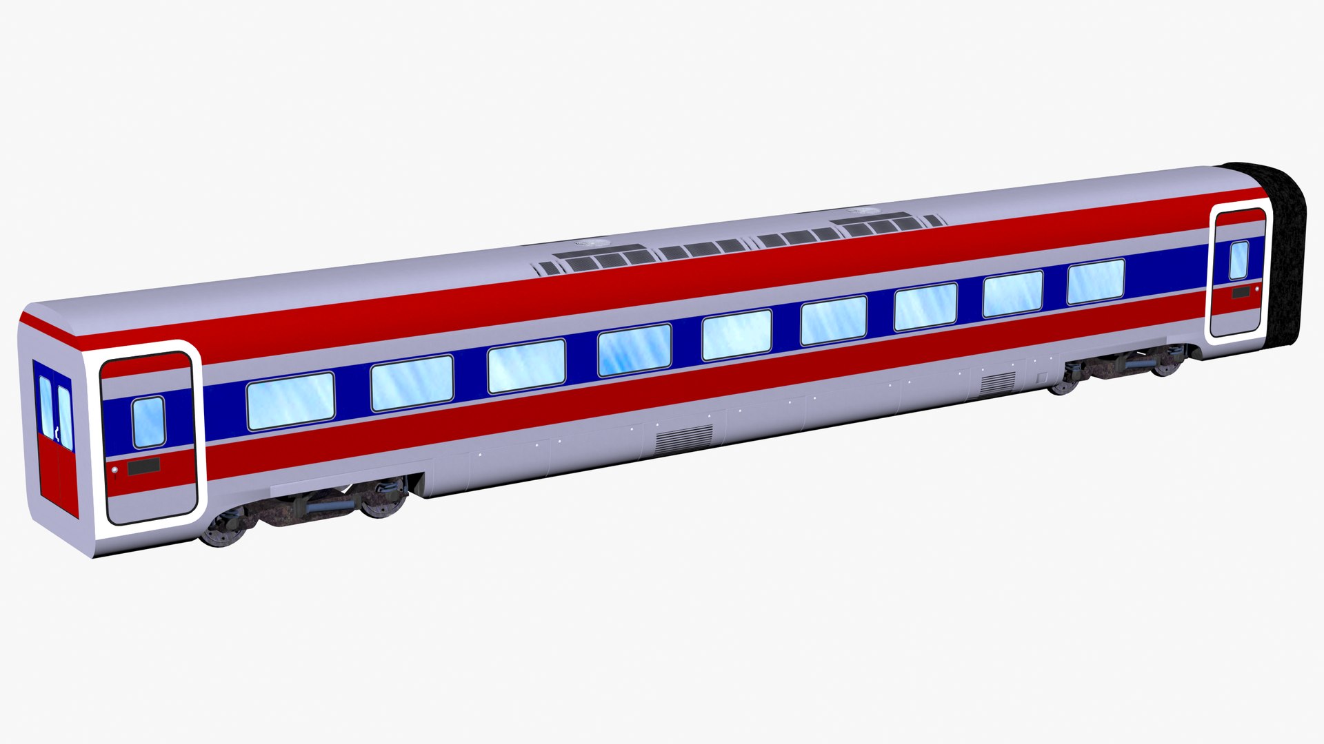3D Etr 1000 Frecciarossa High Speed Passenger Train Model - TurboSquid ...